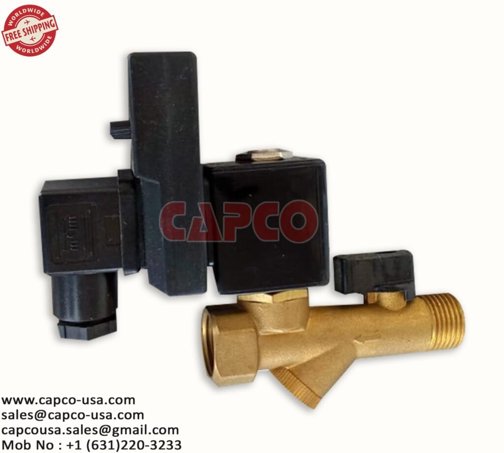 TIMER DRAIN VALVE 220V/NON OEM/FREE SHIPPING - Compressor and Parts Company